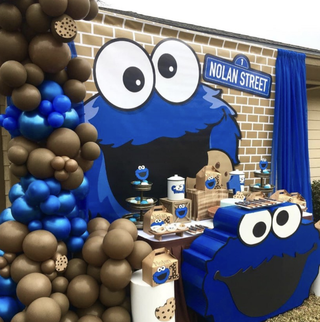 Cookie Monster Birthday That's Extra Sweet - Easiest Party Ever