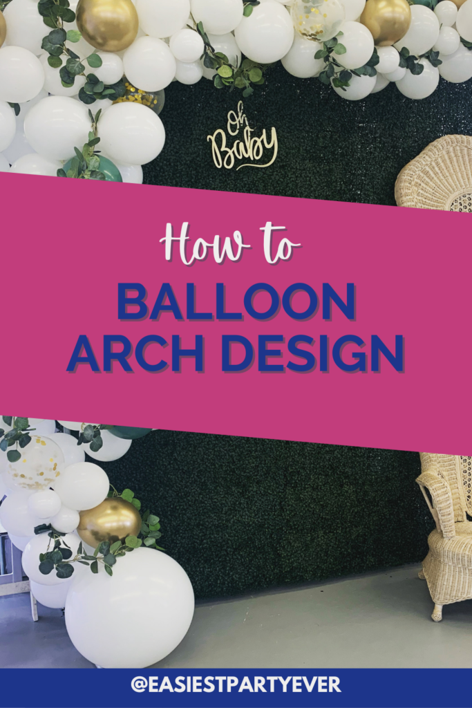 How to design the different types of professional balloon arches ...