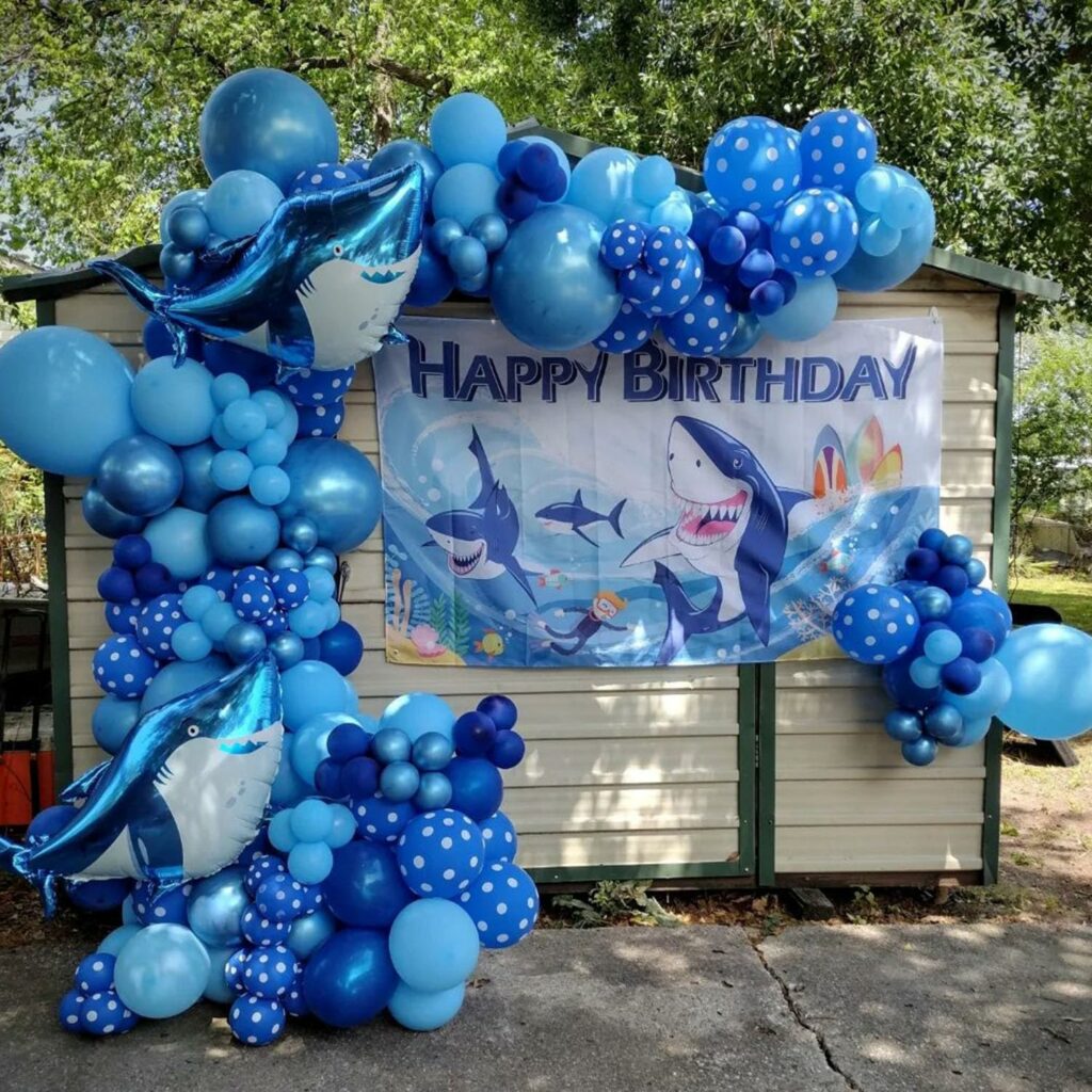 8 Baby Shark Balloon Ideas You NEED for a Baby Shark party! - Easiest ...