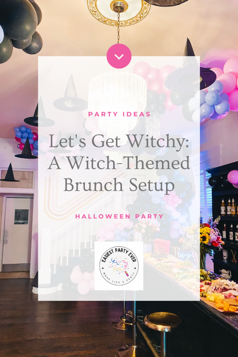 Let's Get Witchy: A Witch-Themed Brunch Setup - Easiest Party Ever